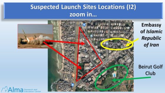 Israel Just Revealed Map Of Alleged Hezbollah "Targets" In Lebanon