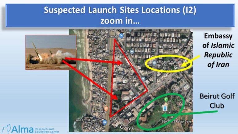 Israel Just Revealed Map Of Alleged Hezbollah "Targets" In Lebanon