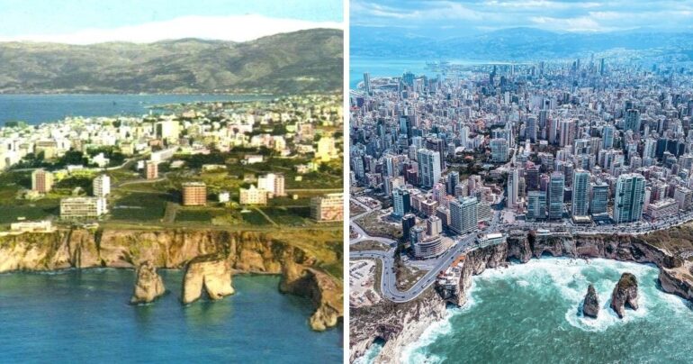 16 Fascinating Aerial Views Of Lebanon Over The Years