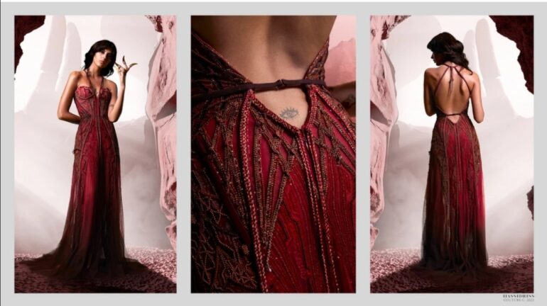 Lebanese Artist Karl Sfeir Teamed Up With Hassidriss Couture In A ...